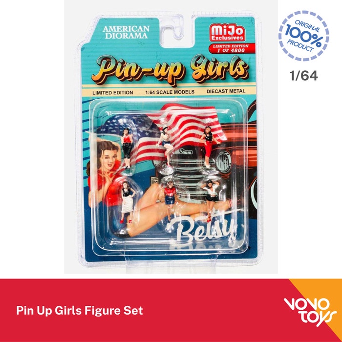 Jual American Diorama 1/64 Pin Up Girls Set Figure | Shopee Indonesia