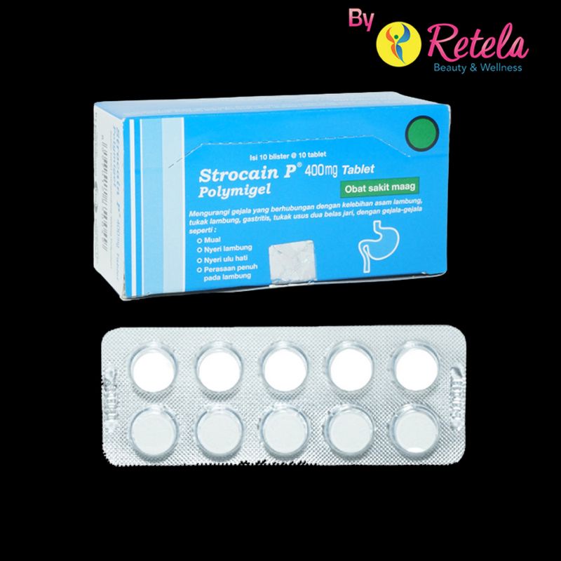 Jual STROCAIN TABLET 1 STRIP 10 TABLET | Shopee Indonesia