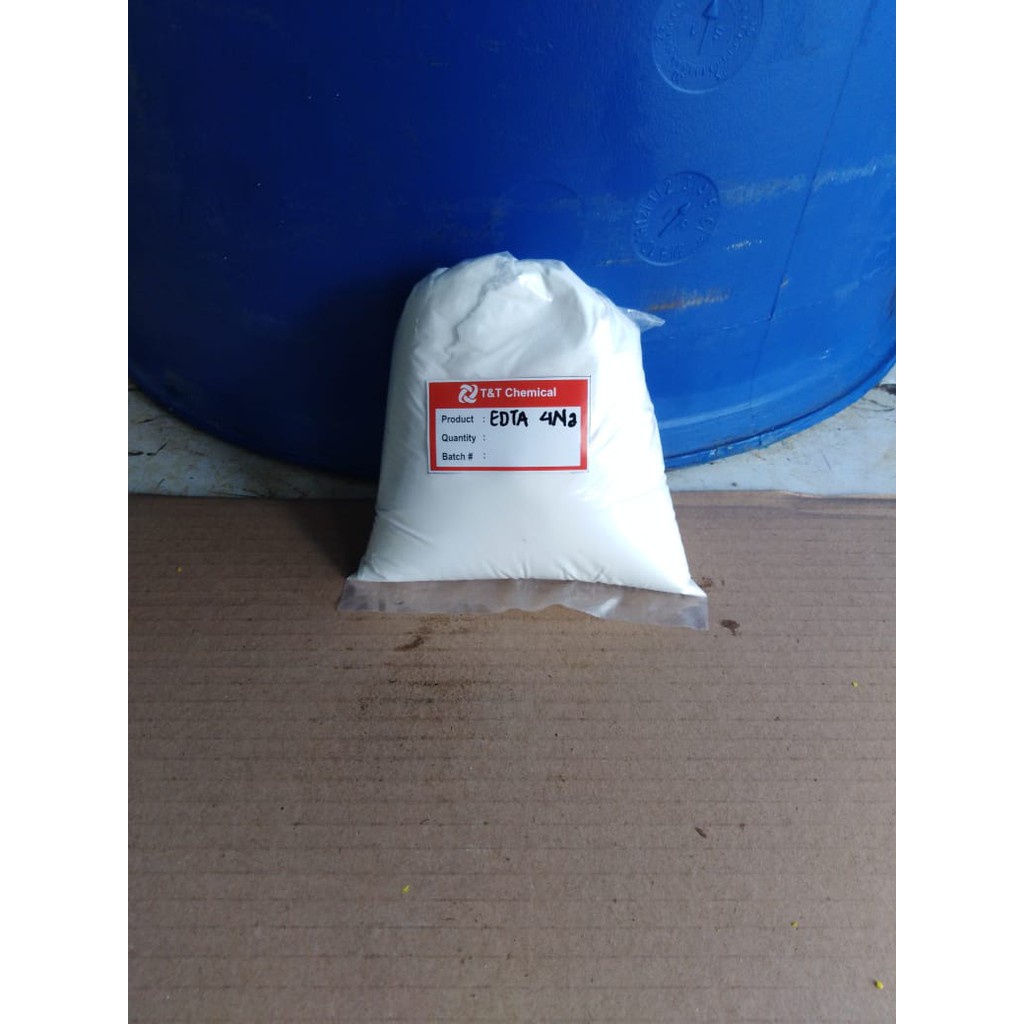Jual EDTA Teknis EDTA-4Na Vitamin Aki pengawet accu 250Gr import Pack | Shopee Indonesia