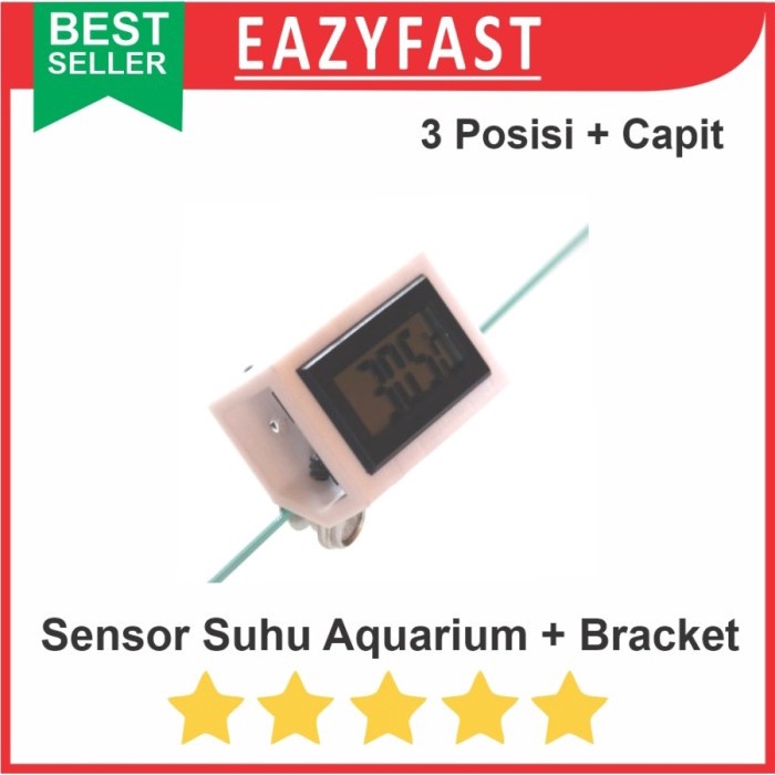 Jual Sensor Suhu Aquarium Probe Air Bracket Thermometer Akuarium ...