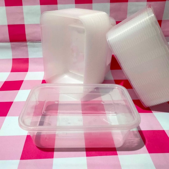 Jual thinwall 1000 ml 25 pcs | kotak plastik | kotak bening | Shopee ...