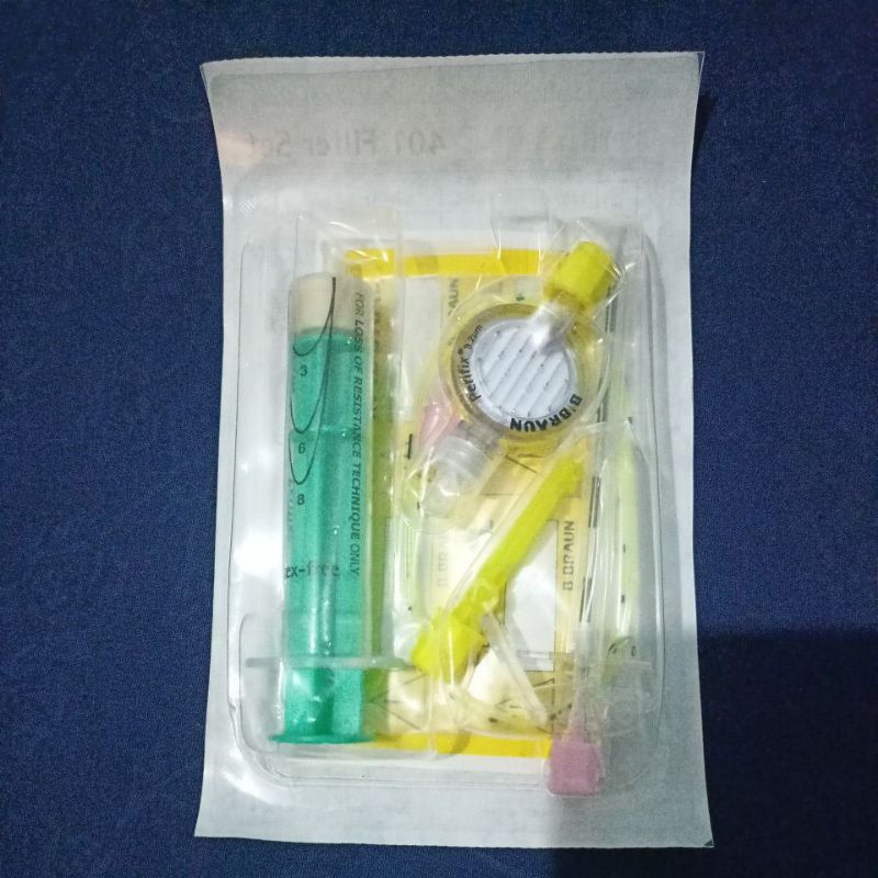 Jual perifix one 401 filter set b braun | Shopee Indonesia