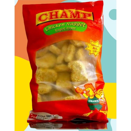Jual Champ Chicken Nugget 1 Kg - FROZEN FOOD BOGOR - FRESH FOOD ENAK ...