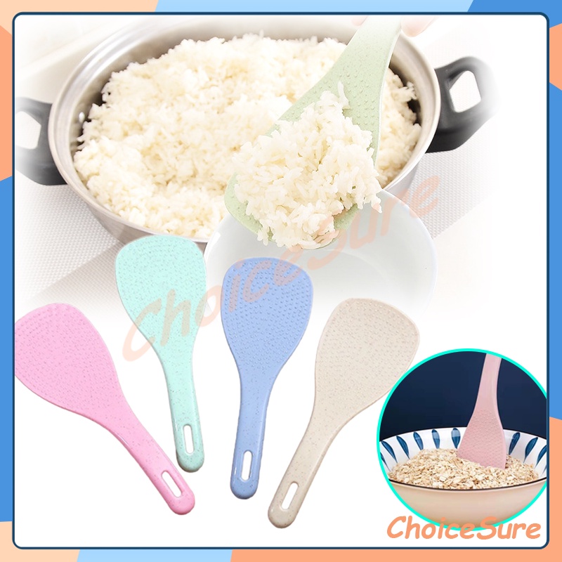 Jual Jerami Gandum Eco Rice Spoon / Sendok Nasi Anti Lengket Bahan ...
