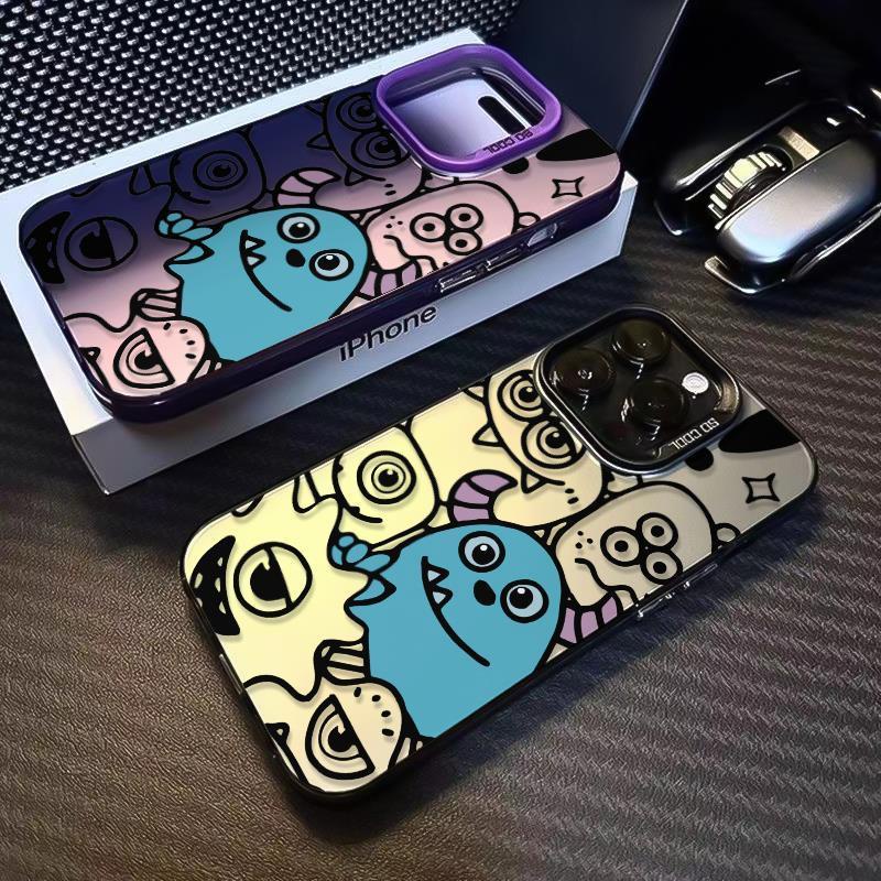 Jual Premium Matte Hard Casing Hp Iphone 15 Promax Little monsters case ...