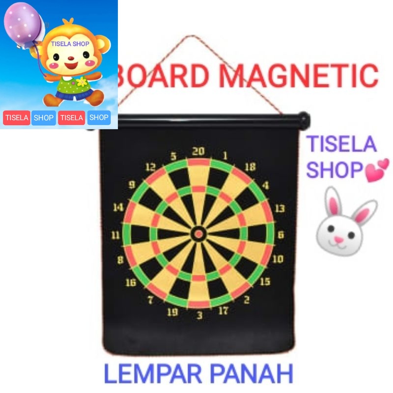 Jual Lempar Busur Panah Magnetic DartBoard Magnetic 10193280 | Shopee ...