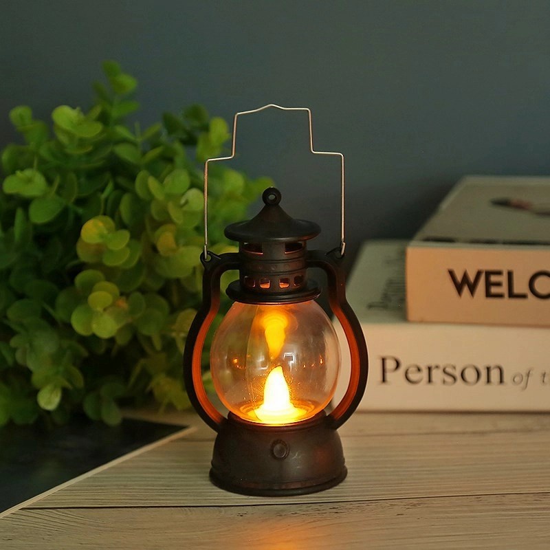Jual Lampu Lentera Besar LED Dekorasi Minimalis Lampu Meja Petromax ...