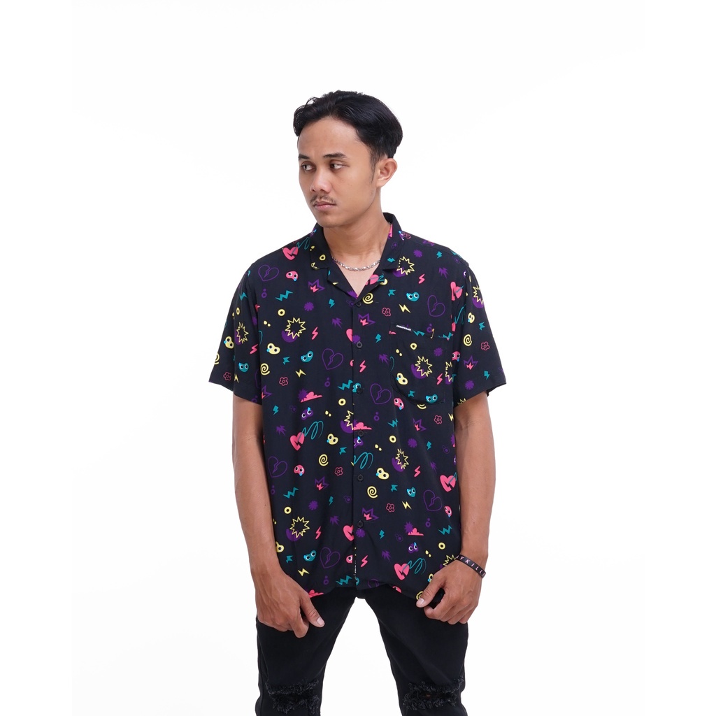 Jual KEMEJA SPECIAL FRIDAY KILLER X LARA ATI | DISRUPTIVE BLACK SHORT ...