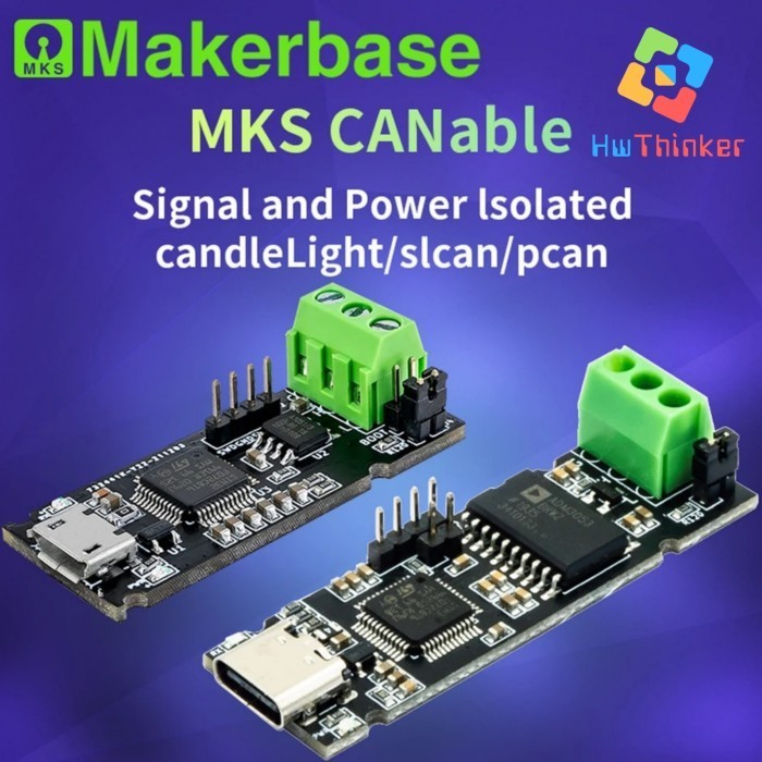 Jual Makerbase CANable USB to CAN canbus debugger analyzer adapter Isolated VESC ODRIVE klipper ...