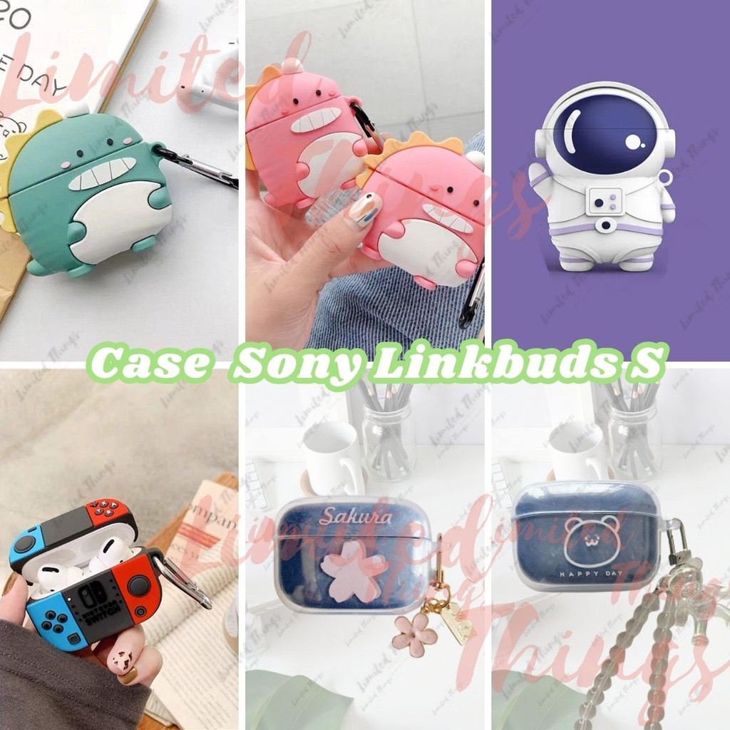Jual Soft Case Sony Linkbuds S Casing Character Lucu Kartun Dino ...