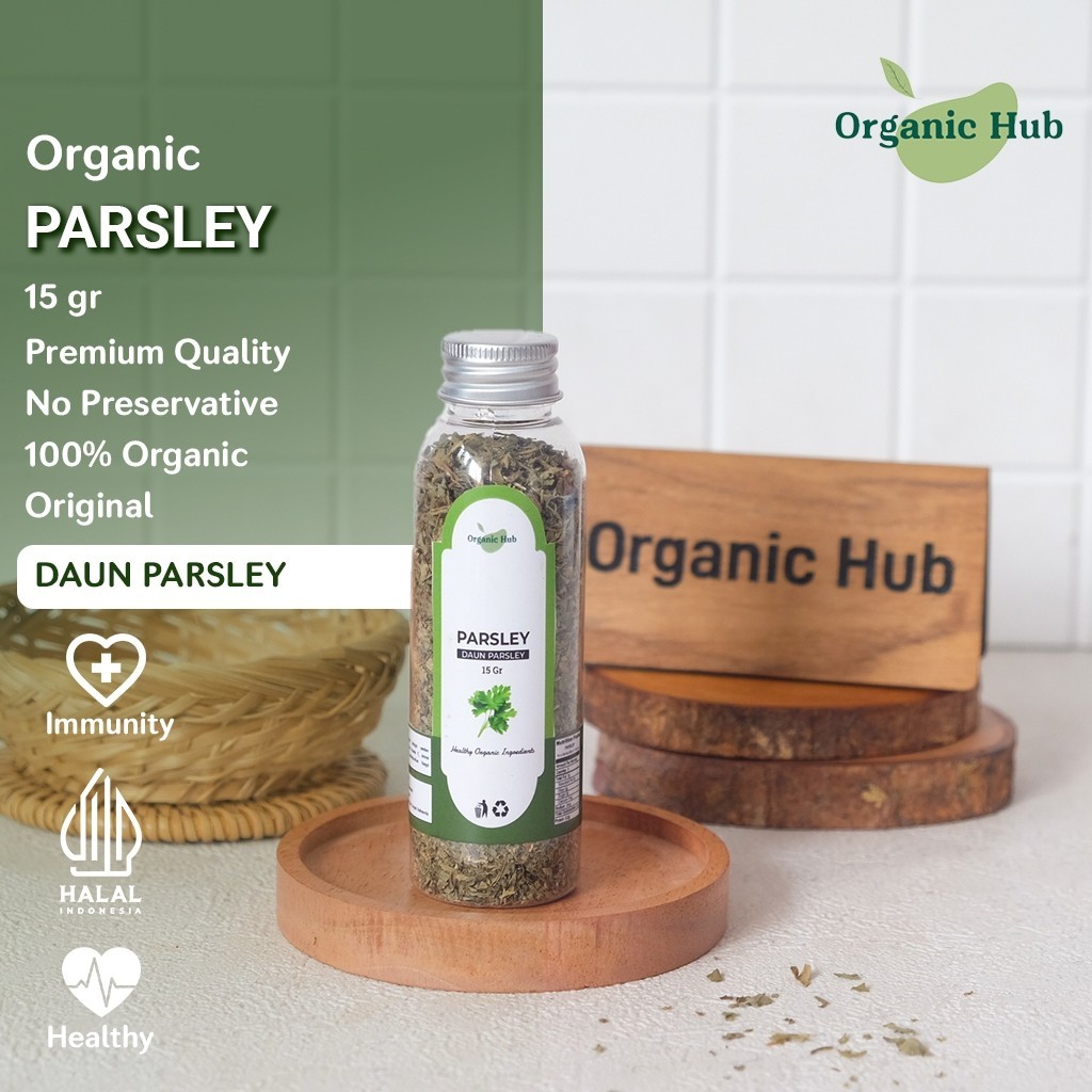 Jual Organic Hub Parsley Kering Bubuk Rempah Nusantara Asli MPASI ...