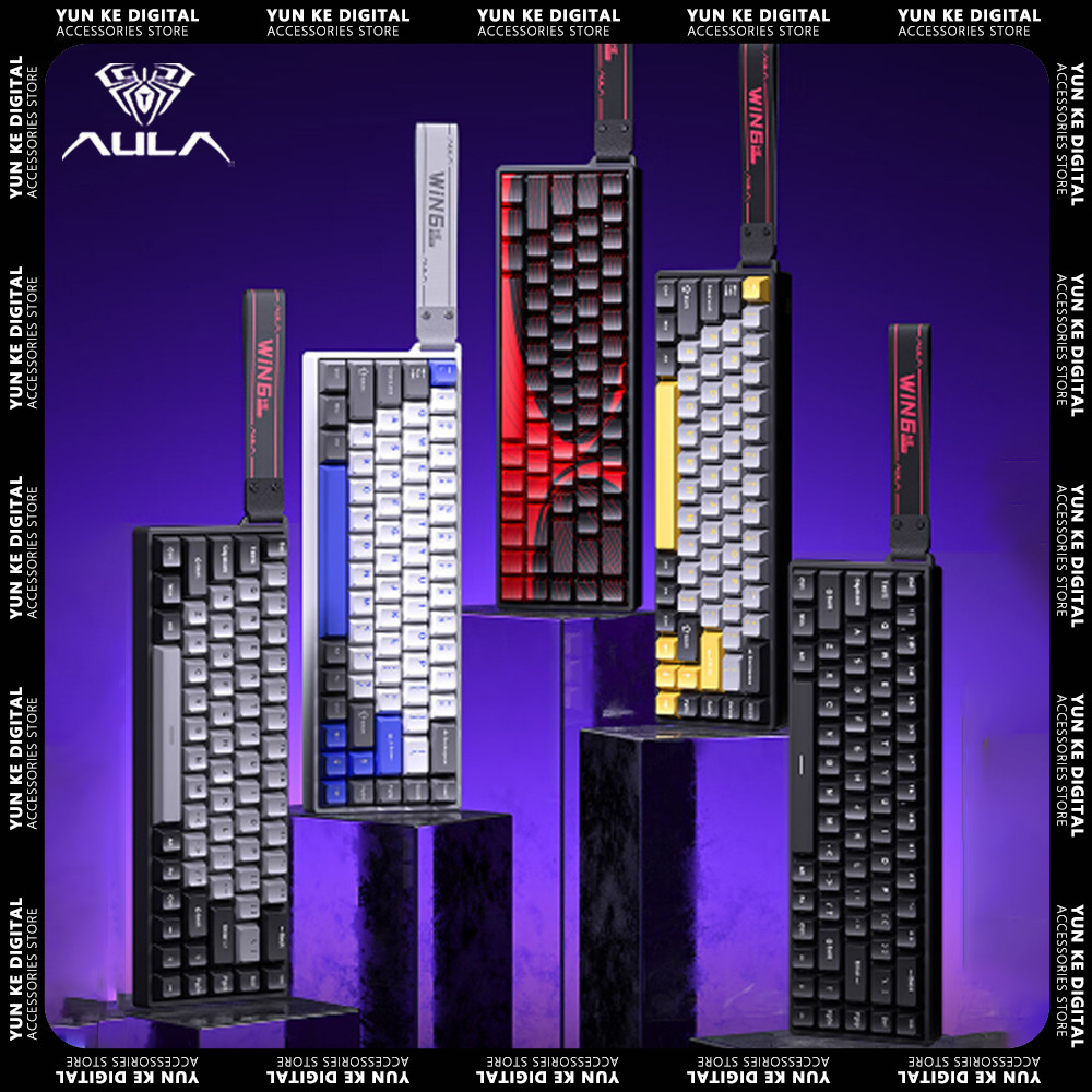 Jual Aula Win60 Win68 He Magnetic Switch Keyboard 8k Wired Custom Rgb ...