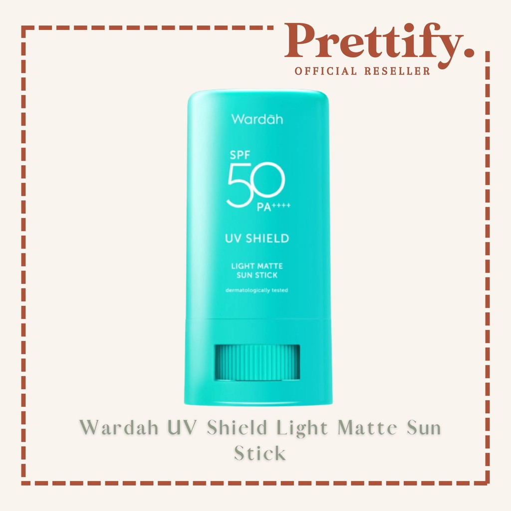 Jual Wardah UV Shield Light Matte Sun Stick SPF 50 PA +++ 22 g ...