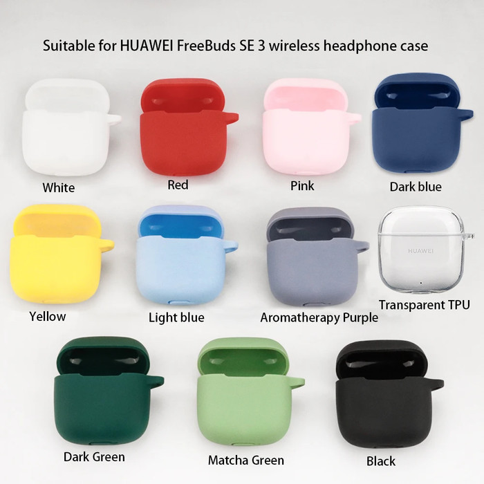 Jual Case Huawei Freebuds Se 3 Casing TPU Softcase Silikon TWS Huawei ...