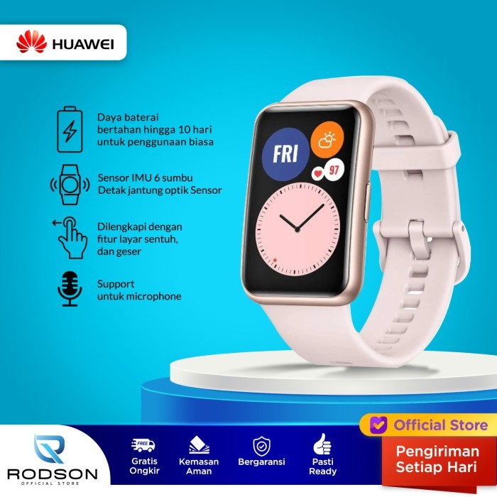 Jual Smarttch Huawei Watch Fit 1.64 Inch Amoled Display - Hitam ...