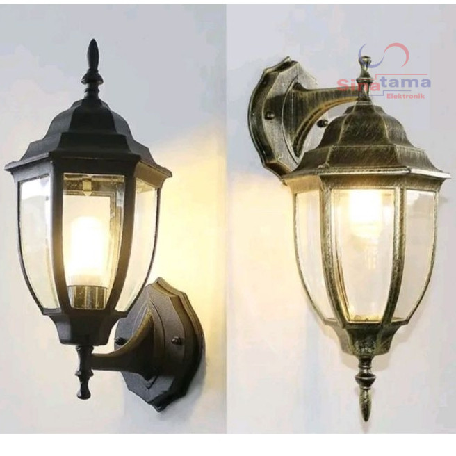Jual Lampu Dinding Outdoor Klasik Tempel Taman Tidur Classic Vintage ...