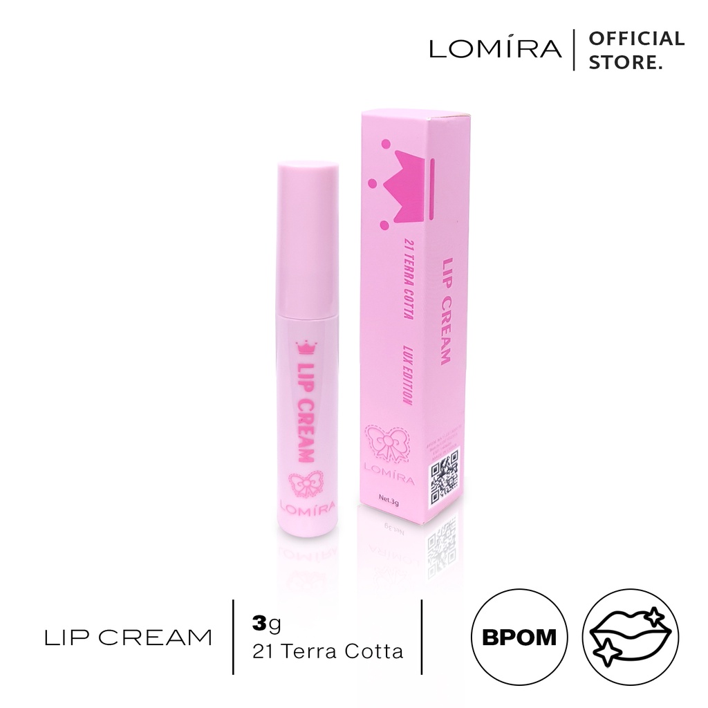 Jual Lomira Lip Cream Lux Edition 3 Gram Perona Bibir Pigmented BPOM ...