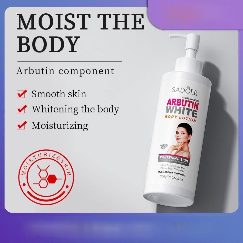 Jual Body Lotion Alpha Arbutin SADOER Whitening Lotion , HandBody / Lotion Pemutih 300 ML ...