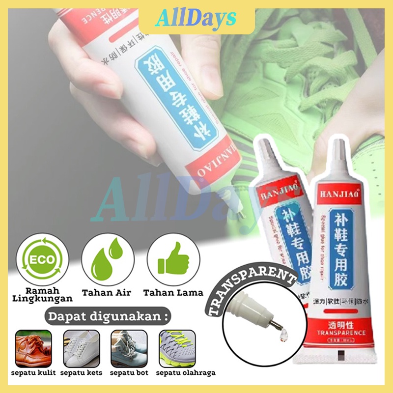 Jual Lem Sepatu Sandal Lim Kuat 60ml Lengket Waterproof Tahan Air Lem Sepatu Tahan Air Cairan ...