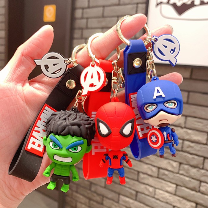 Jual KEYCHAIN Marvel/Tom & Jerry/Little Poni/Stitch/Disney/Minion ...