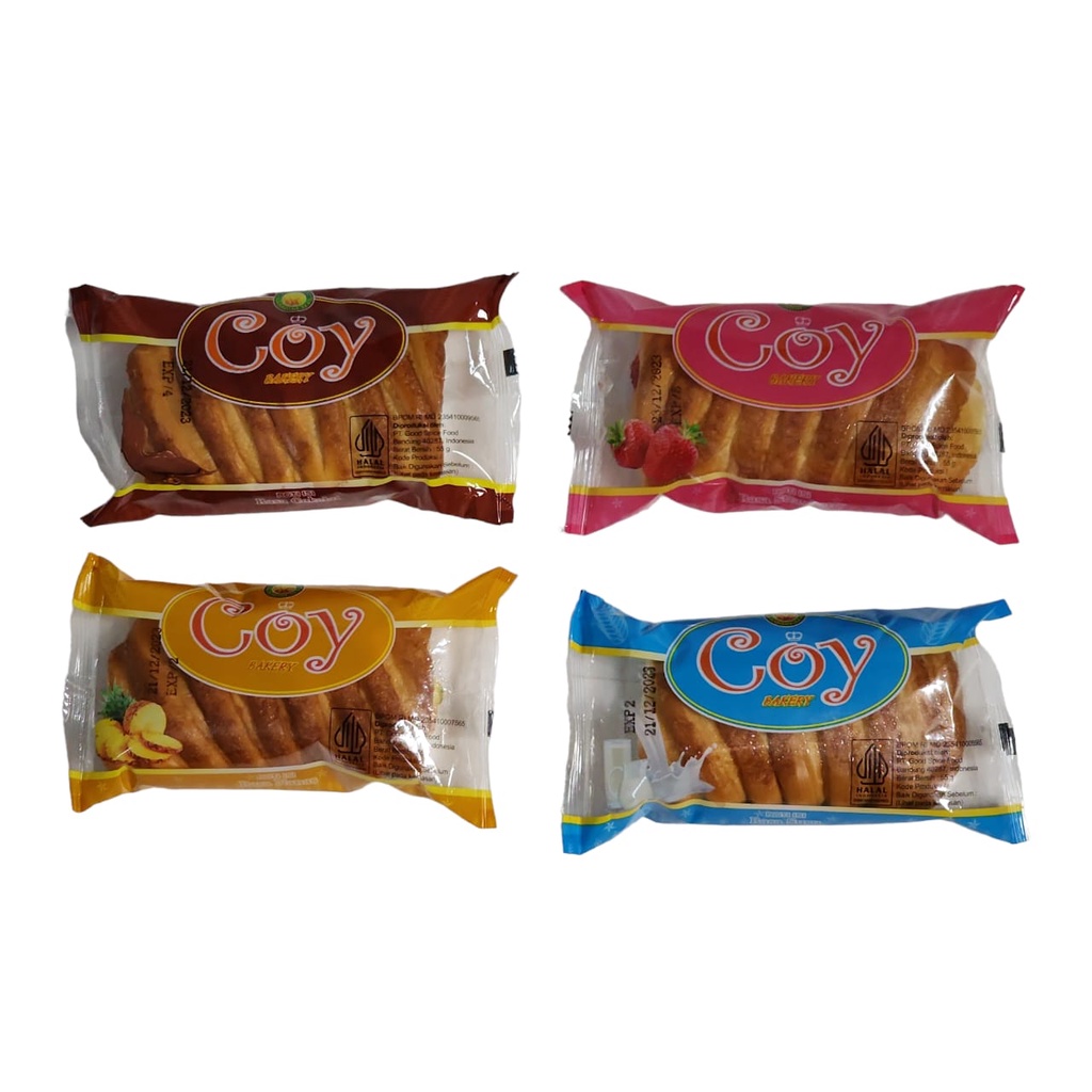 Jual Roti Gulung COY - Netto 55gr | Shopee Indonesia