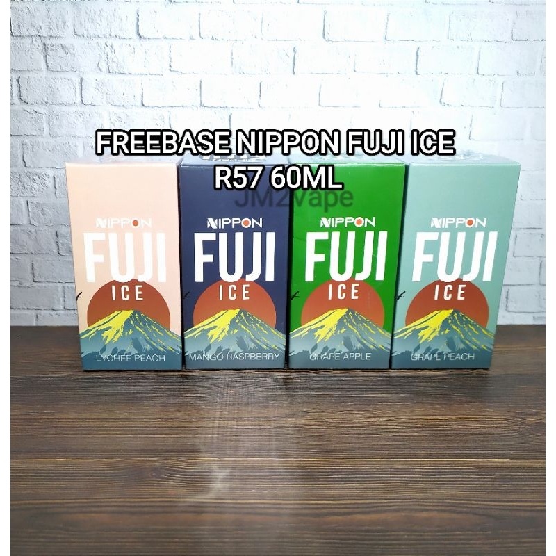 Jual Liquid FREEBASE Nippon Fuji ice R57 60ml 3n6mg | Shopee Indonesia