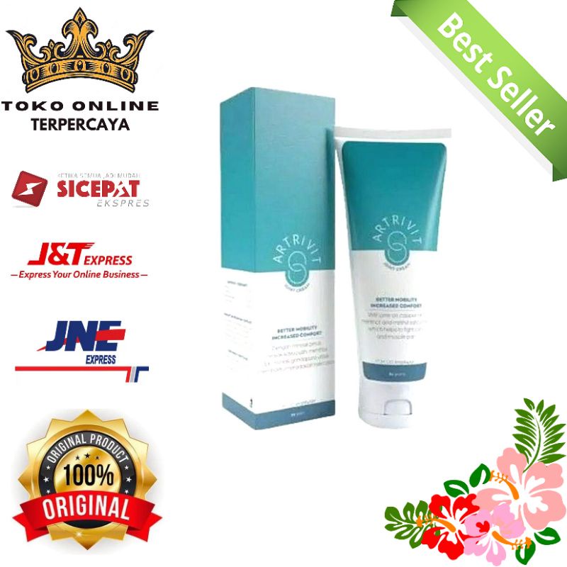 Jual ARTRIVIT 100% ORIGINAL Cream Nyeri Sendi & Artrivit Tulang Kropos ...