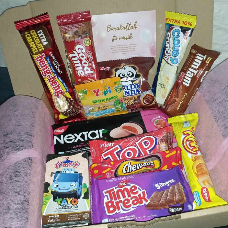Jual Hampers Snack Box - hadiah gift kado Birthday, anniv, wisuda ...