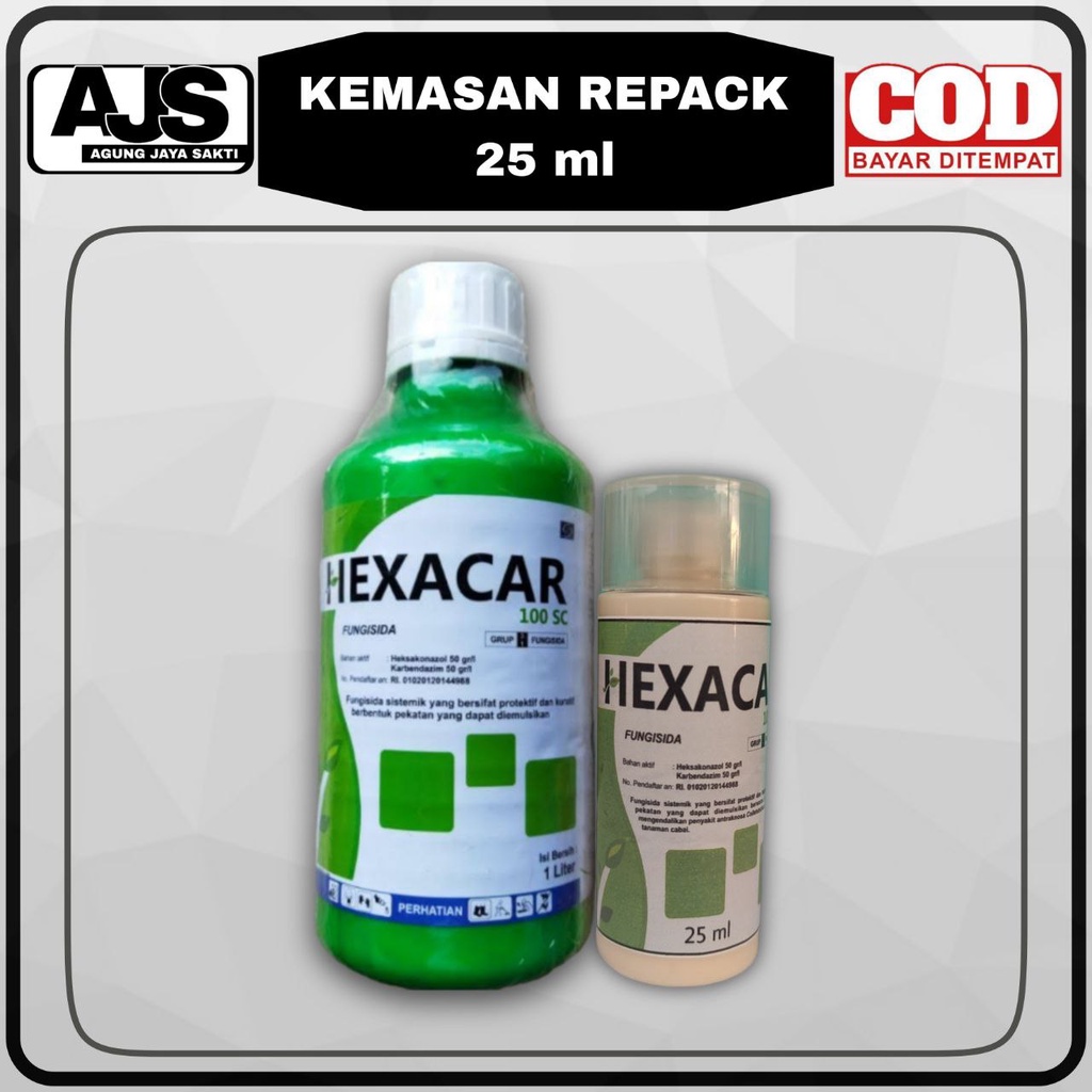 Jual HEXACAR 100SC ( Repack 25ML ) fungisida obat jamur dan antraknosa ...