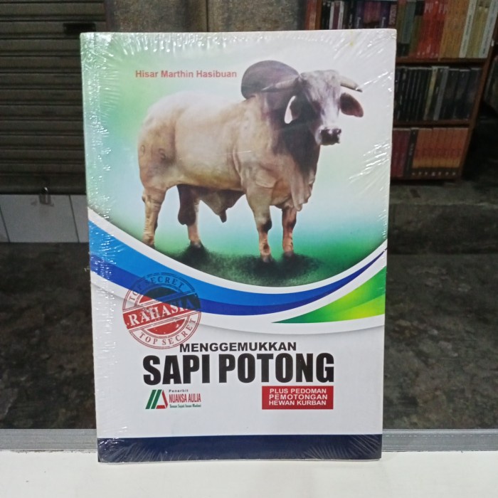 Jual buku menggemukan sapi potong plus pedoman pemotongan hewan kurban ...