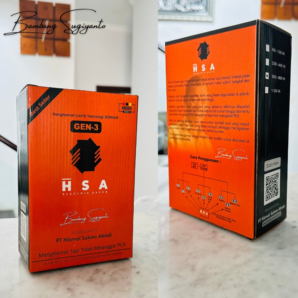 Jual ALAT PENGHEMAT DAYA LISTRIK HSA HIKMAT SUKSES ABADI by PAK BAMBANG | Shopee Indonesia