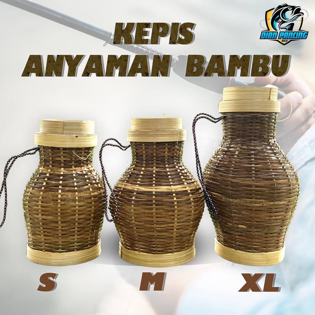 Jual Kepis Bambu atau Koja Tempat Ikan Bahan Dari Anyaman Bambu ...