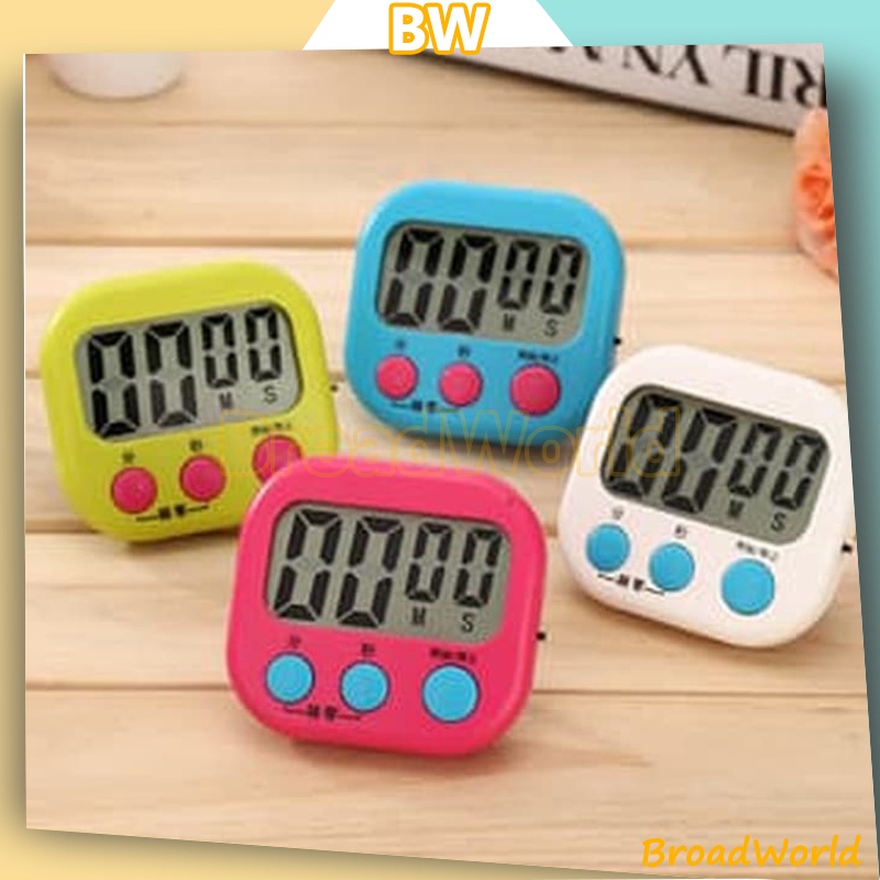Jual Digital Kitchen Timer & Stopwatch Cute / Digital Timer Kitchen ...