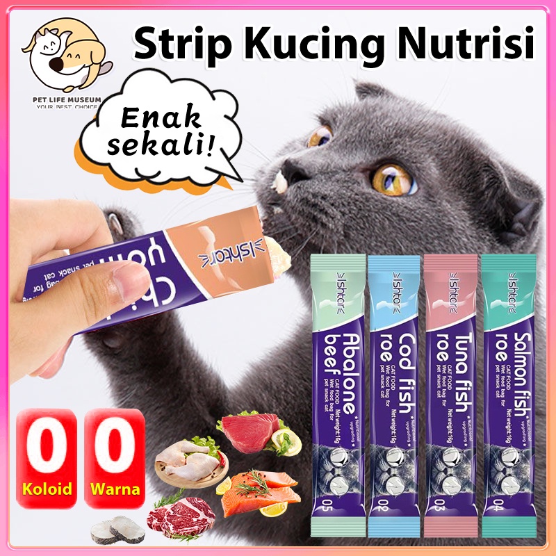 Jual Cemilan Kucing Snack Kucing Makanan Kucing Cat Food Adult Kitten ...
