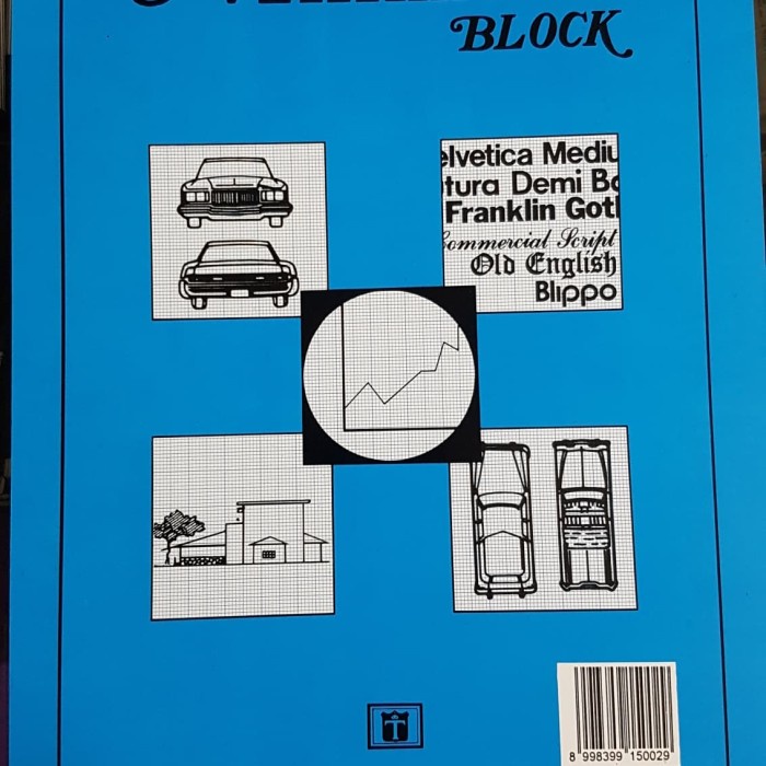 Jual Milimeter Block A4 F4 Folio Untuk Arsitektur Sketsa Garis Kotak ...