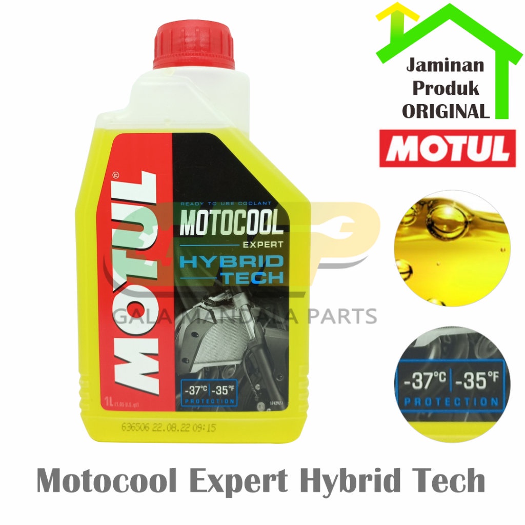 Jual Air Radiator Coolant Motul Motocool Hybrid Tech Autocool Expert ...