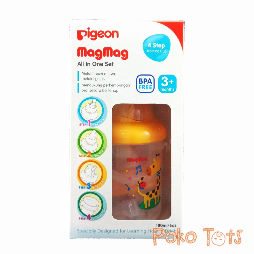 Jual Pigeon Mag-Mag All in One Set Training Cup Botol Set Mag JB ...