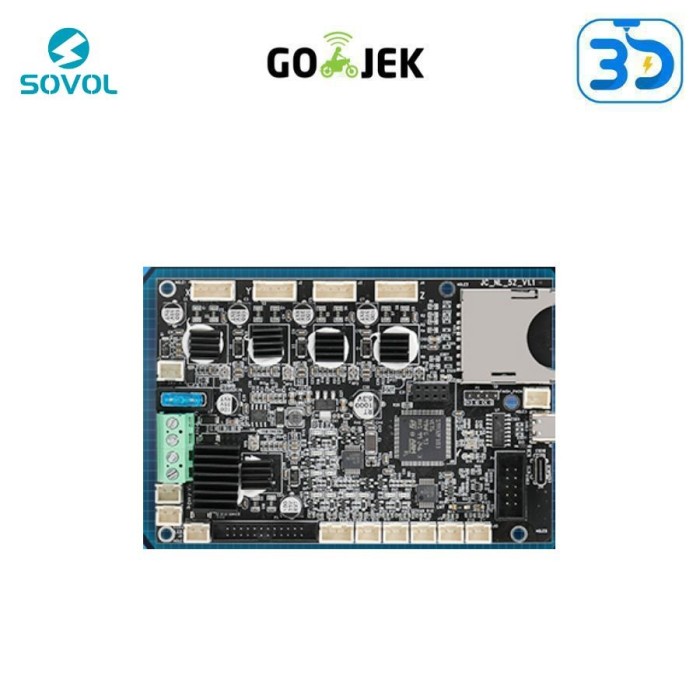 Jual Sovol SV07 and SV07 Plus STM32 32 Bit Klipper Mainboard TMC2209 ...