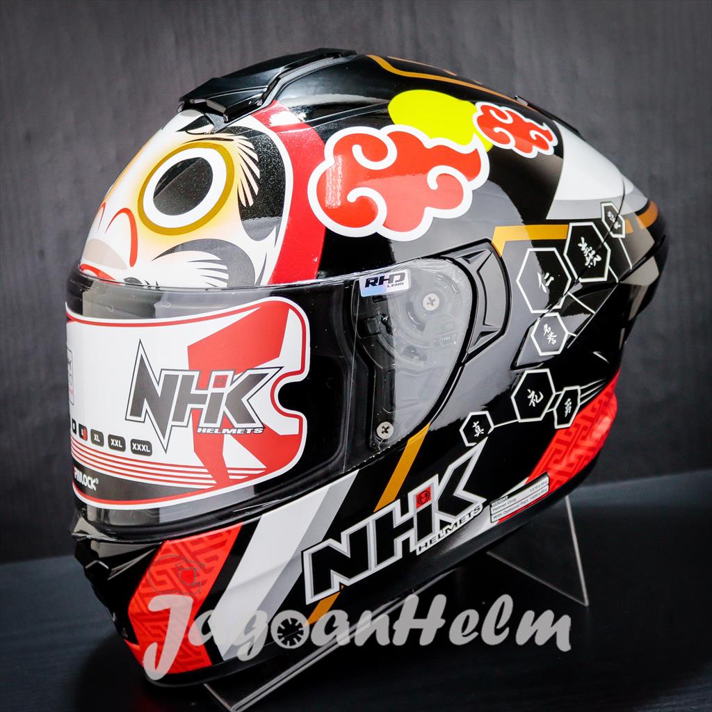 Jual NHK MARK 1 MIHAIL #2 | BLACK | MARK1 SINGLE VISOR | Shopee Indonesia