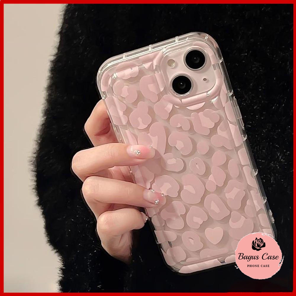 Jual Casing ponsel transparan batu kecil merah muda pola kartun cocok ...