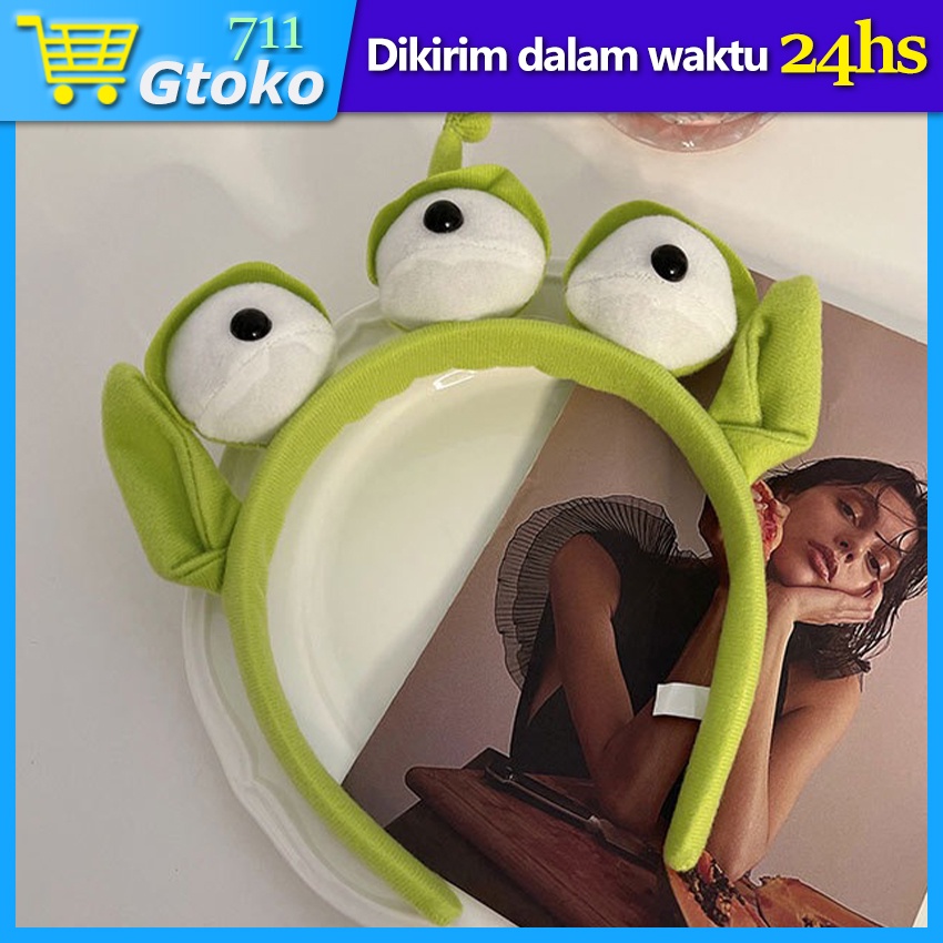 Jual Bando Disney Karakter Alien Toy Story Headband Bando Bandana Katak ...