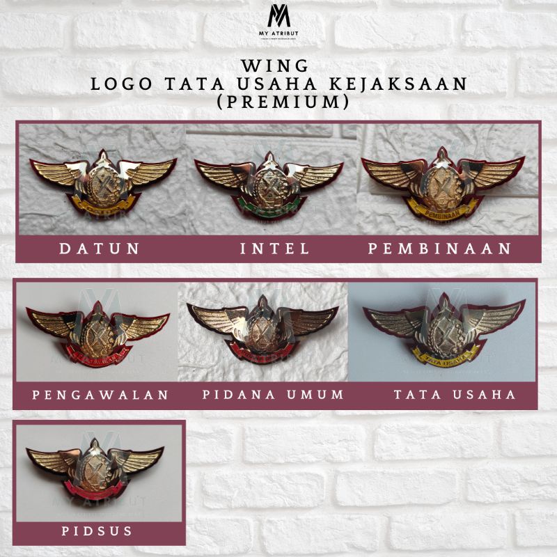Jual Wing TU Premium Pin Kejaksaan RI | Shopee Indonesia