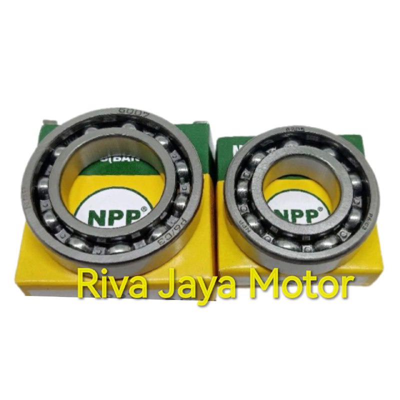 Jual Laher Bearing 6007 + 6205 Kruk Krug As Beat Karbu Beat Fi Spin Skywave Skydrive Original ...