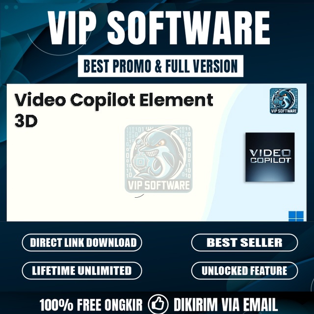 Jual Video Copilot Element 3D 223 Pro Win OS - Plugin After Effects ...