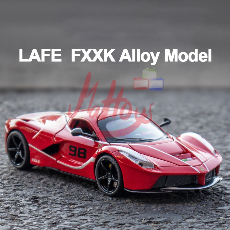 Jual Diecast Jiaye model La Ferrari FXX K 1:22 sports car koleksi ...