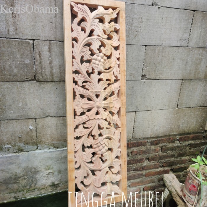 Jual Ornamen Ukir Kayu Ukiran Kayu Lisplang Pintu Jendela Bofen Ukir ...