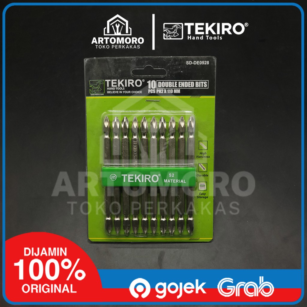 Jual Mata Screwdriver Tekiro PH2x110MM (SD-DE0928) Obeng Angin | Shopee ...