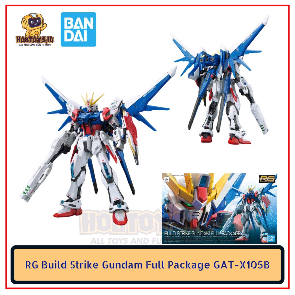 Jual RG Build Strike Gundam Full Package | Shopee Indonesia