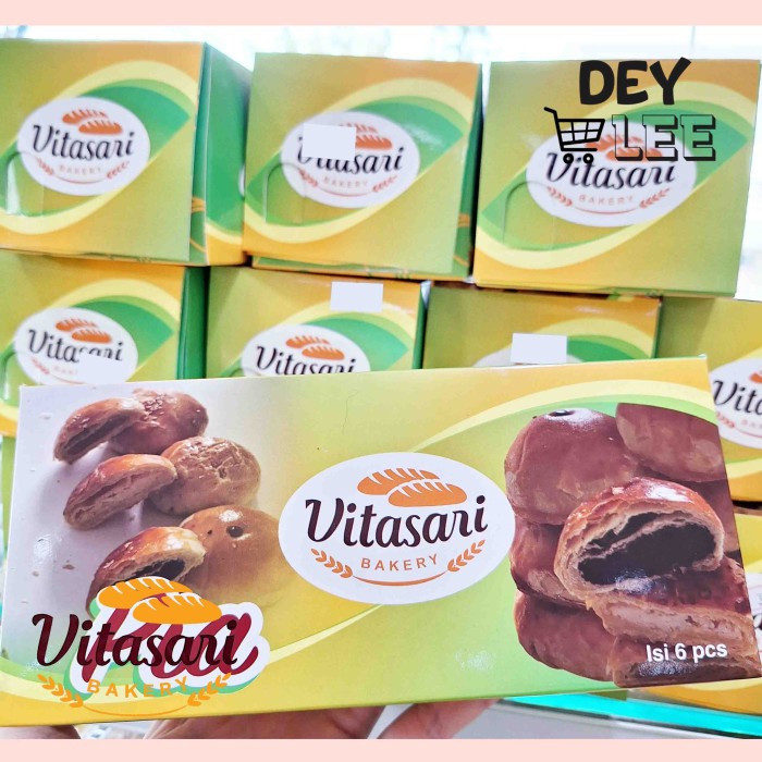 Jual VITASARI Pia isi 6 pcs per box Mix Aneka Rasa Kue Bandung | Shopee ...