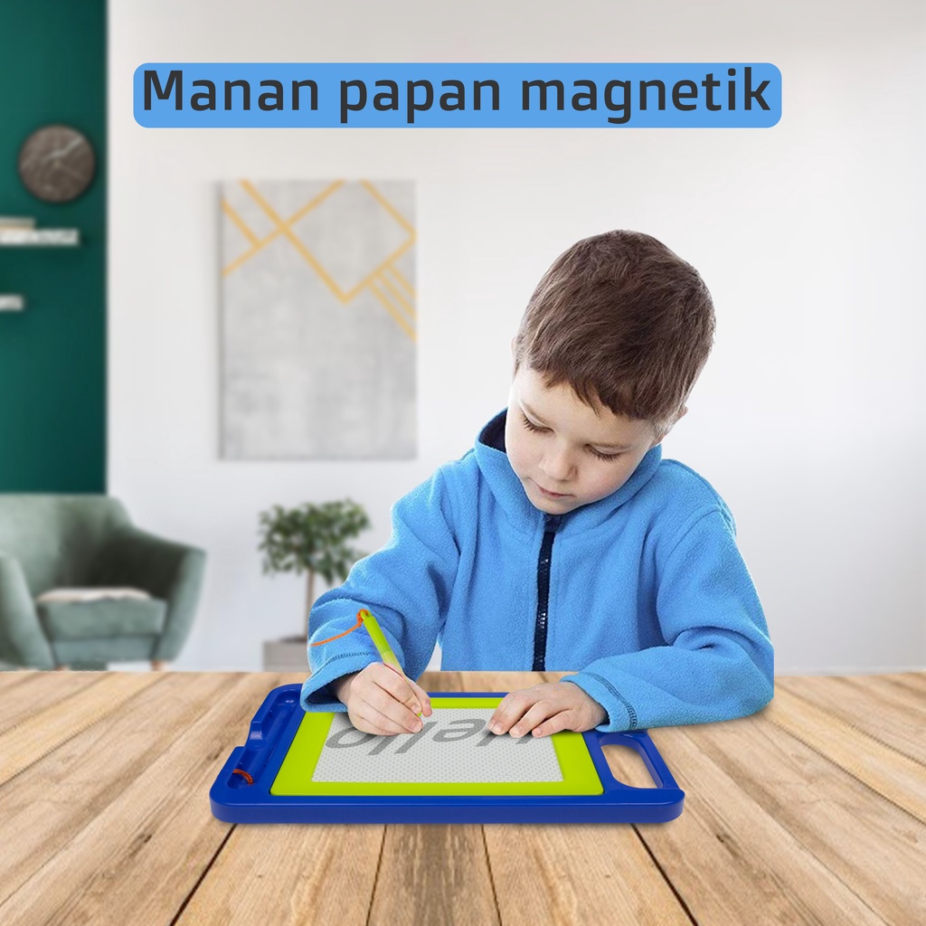 Jual SEJAHTERA SELALU - Mainan Tablet Magnetik Mini Anak Bisa Di Hapus ...